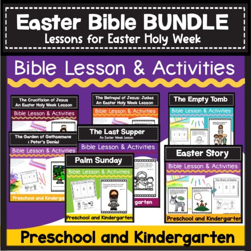 Easter Bible Lesson Bundle for Preschool & Kindergarten | Made By Teachers