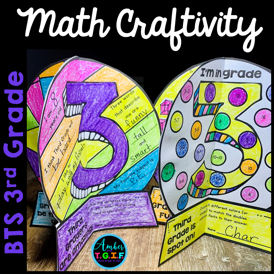 Back to School Math Craft | 3rd Grade Activities | Made By Teachers