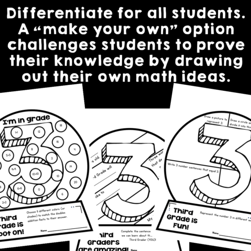 Back to School Math Craft | 3rd Grade Activities | Made By Teachers