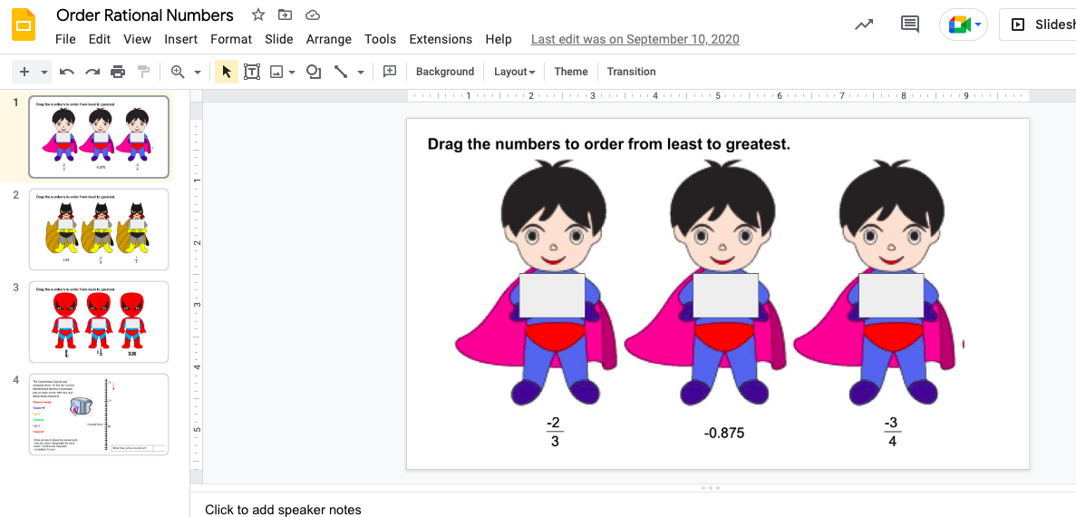 Complete Online Distance Learning 6th Math Compare/Order Rational ...