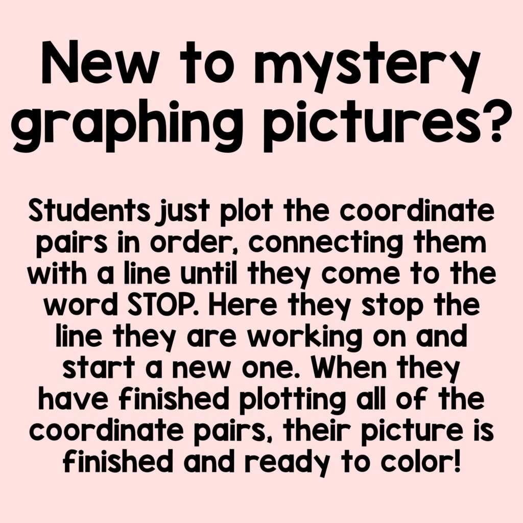 Valentine's Day Coordinate Plane Mystery Graphing Pictures in Quadrant ...