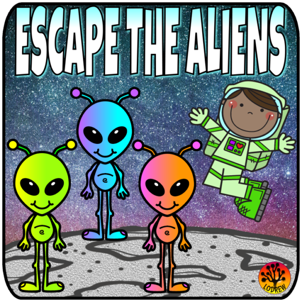 Escape Room Space Aliens Literacy Activities Movement Outer Space ...