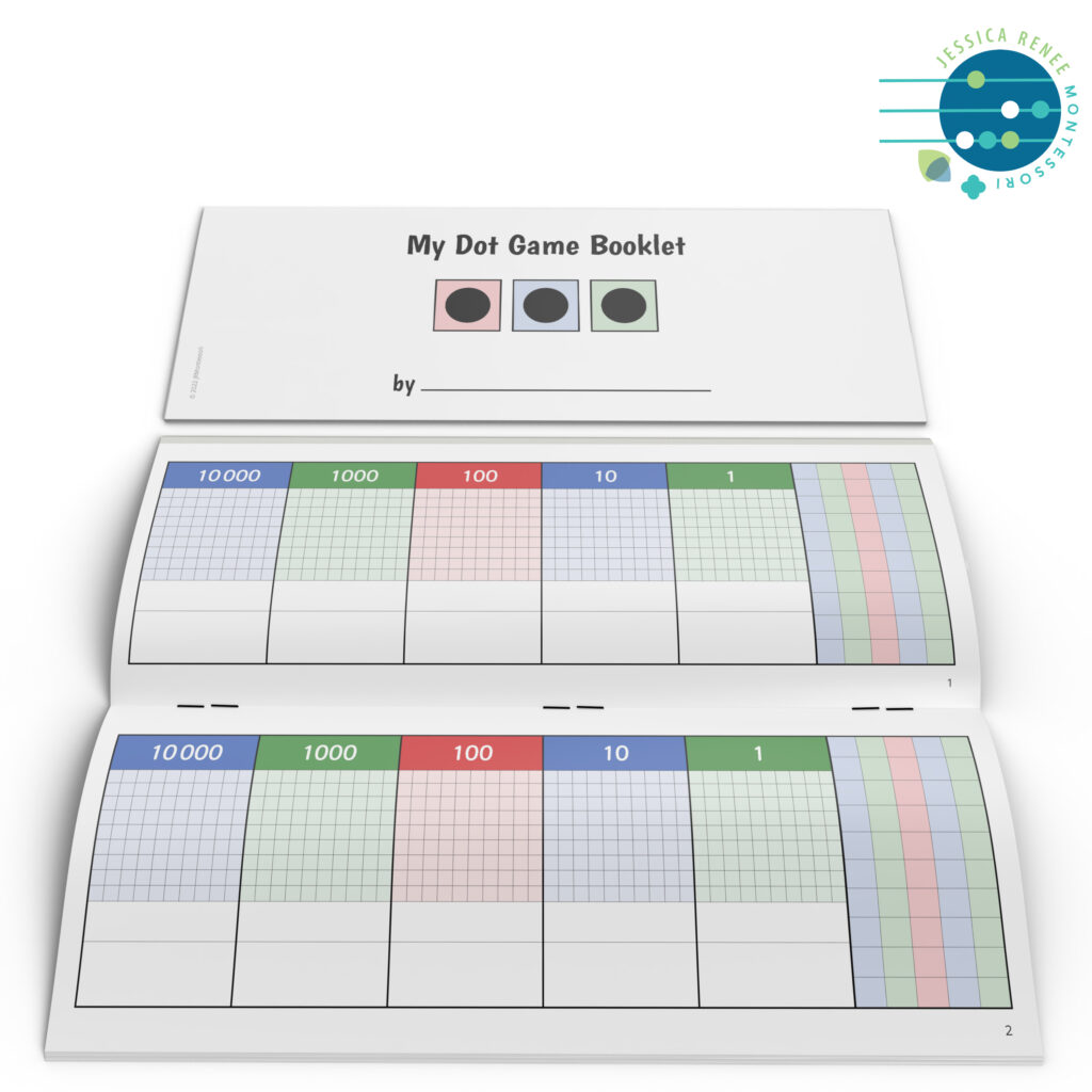 Montessori Math Paper: Blank Dot Game Booklets | Made By Teachers