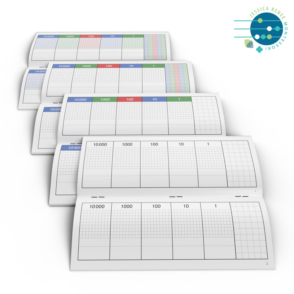 Montessori Math Paper: Blank Dot Game Booklets | Made By Teachers