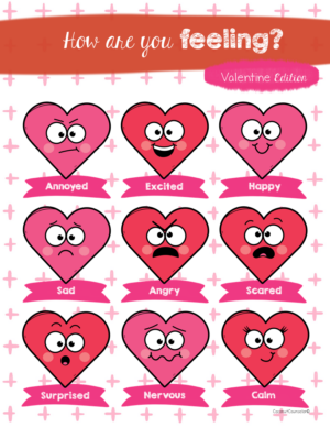 Valentine's Day Emotions Activities, Game, Worksheets | Made By Teachers
