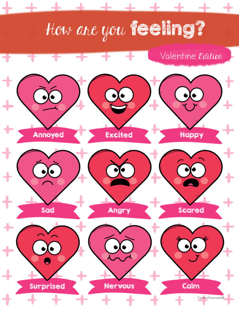 Valentine's Day Emotions Activities, Game, Worksheets | Made By Teachers