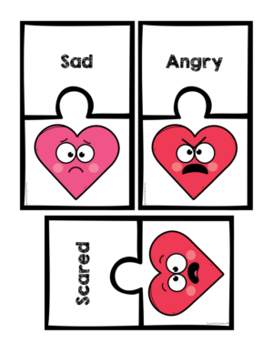 Valentine's Day Emotions Activities, Game, Worksheets | Made By Teachers