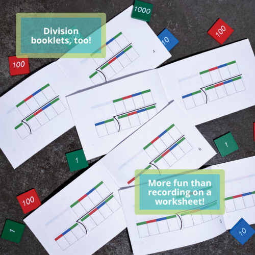 Montessori Math Blank Stamp Game Booklets | Made By Teachers