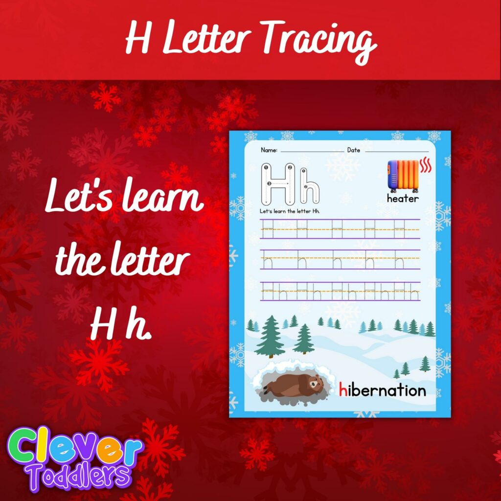 Fun Winter Words Alphabet Tracing | Kindergarten Activities | Made By ...