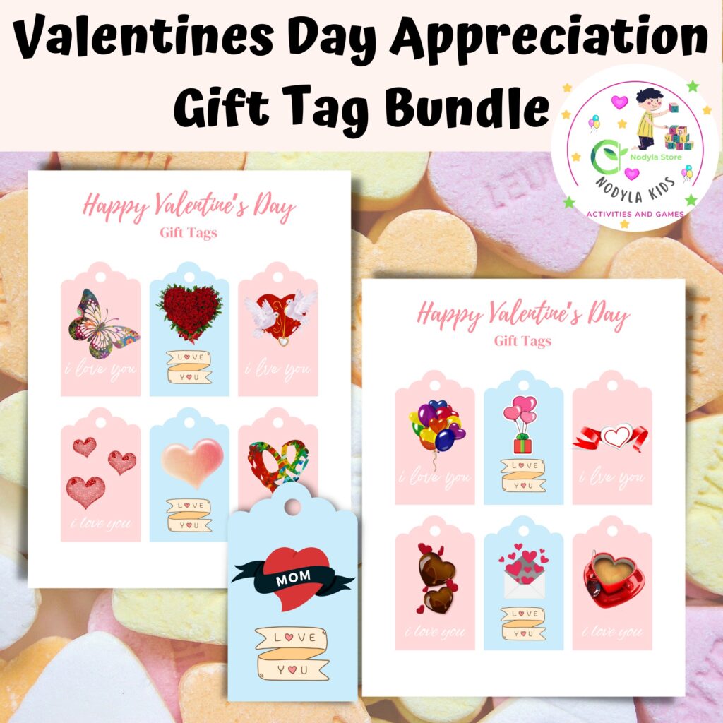 Valentines Day Appreciation Gift Tag Bundle | Made By Teachers