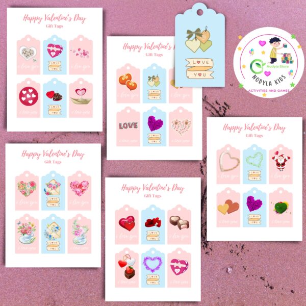 Valentines Day Appreciation Gift Tag Bundle | Made By Teachers