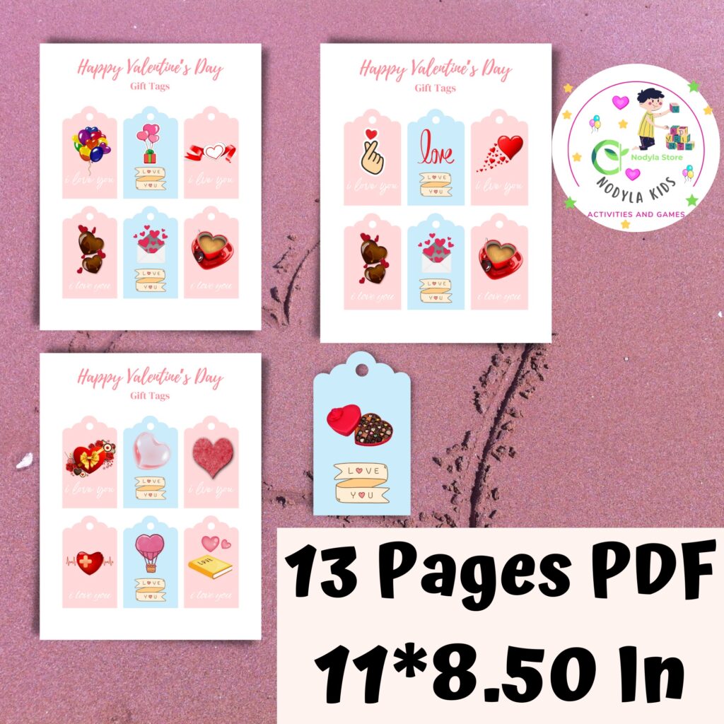 Valentines Day Appreciation Gift Tag Bundle | Made By Teachers