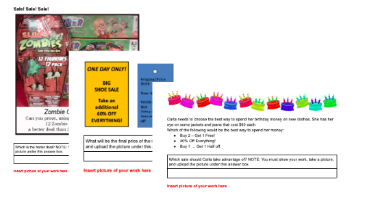 Complete Online Distance Learning 6th Math Bundle Number and Operations ...