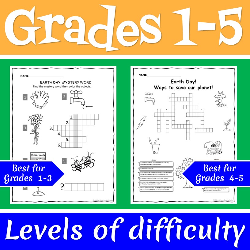 Earth Day Activity Sheets - No Prep! | Made By Teachers
