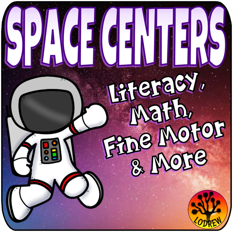 Outer Space Centers Activities Games Literacy Math Fine Motor Aliens ...
