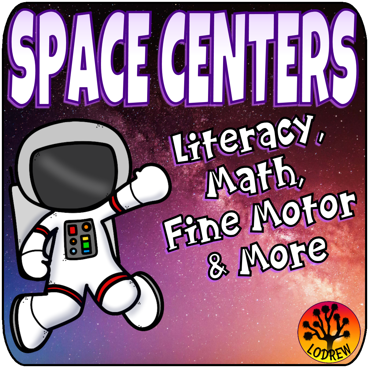 Sight Word Centers Outer Space Centers Activities 220 Words UFO Feed ...