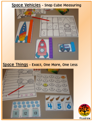 Outer Space Centers Activities Games Literacy Math Fine Motor Aliens ...