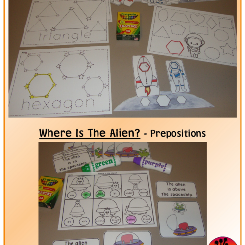 Outer Space Centers Activities Games Literacy Math Fine Motor Aliens ...