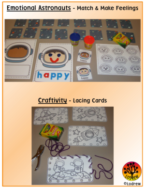 Outer Space Centers Activities Games Literacy Math Fine Motor Aliens ...