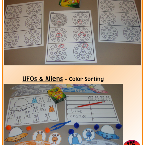 Outer Space Centers Activities Games Literacy Math Fine Motor Aliens ...