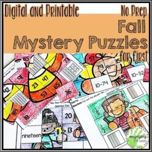 Fall Mystery Puzzles for First Grade | Made By Teachers