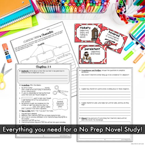 Riding Freedom Novel Study Unit | Comprehension and Vocabulary with ...