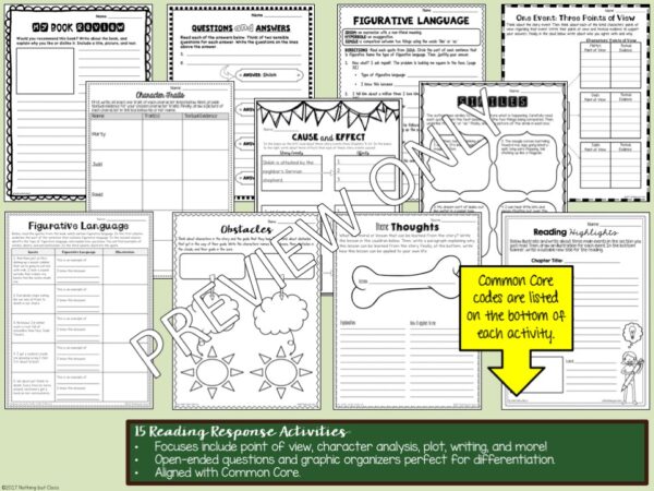 Shiloh Novel Study Unit | Comprehension and Vocabulary with Activities ...