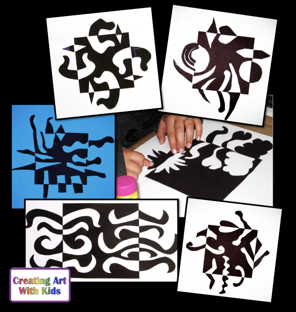 Art Lesson Notan Design Positive and Negative Space | Made By Teachers