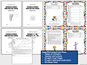 Sideways Stories from Wayside School Novel Study | Comprehension with ...