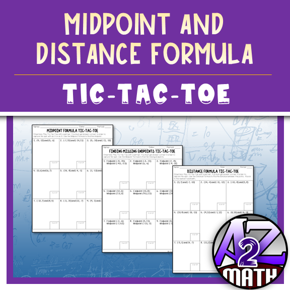 Midpoint And Distance Formula Midpoint And Distance Formula