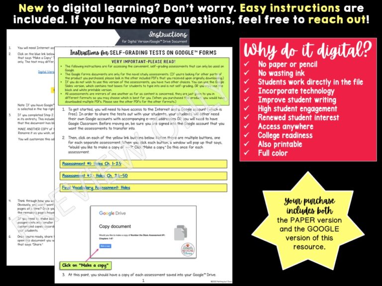 Stargirl Novel Study Unit | Comprehension and Vocabulary with ...