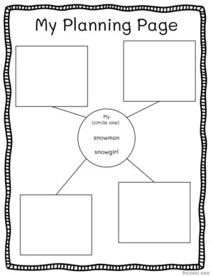 Descriptive Writing Activity Pack Winter Snowman/Snowgirl | Made By ...