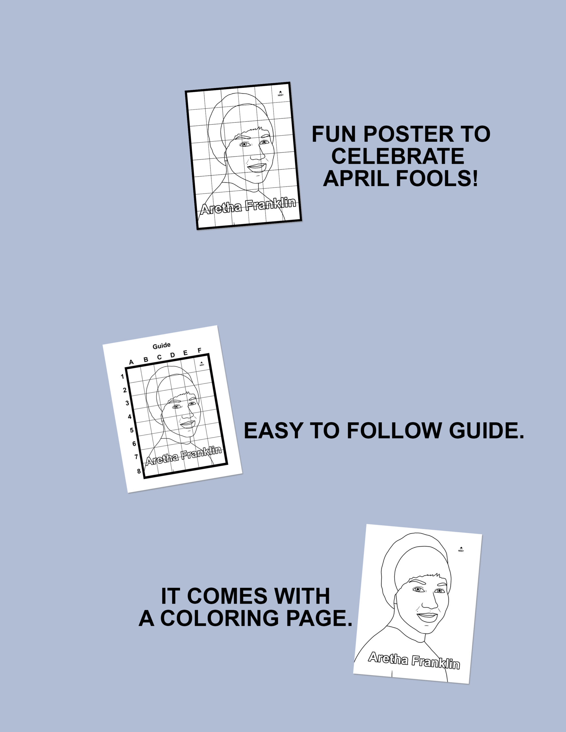 Aretha Franklin Collaboration Poster | Made By Teachers