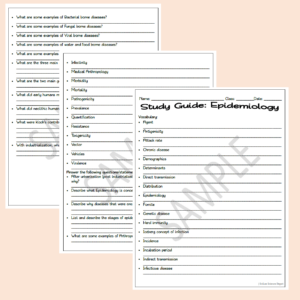 Epidemiology Justpardy Review Game and Study Guide | Made By Teachers