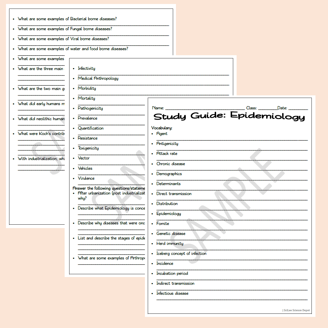 Epidemiology Justpardy Review Game and Study Guide | Made By Teachers