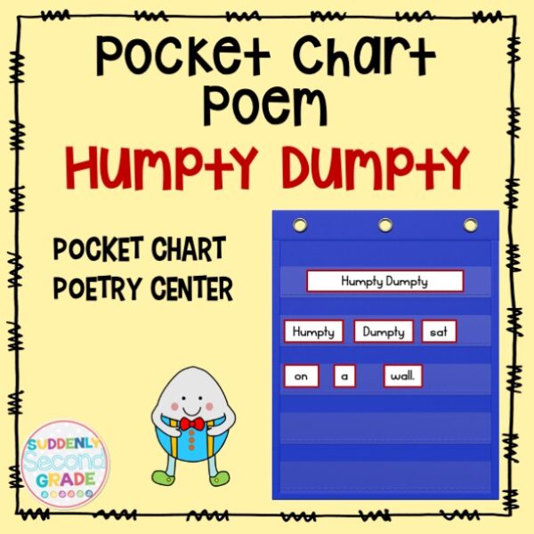 Pocket Chart Poem Humpty Dumpty Nursery Rhyme | Made By Teachers