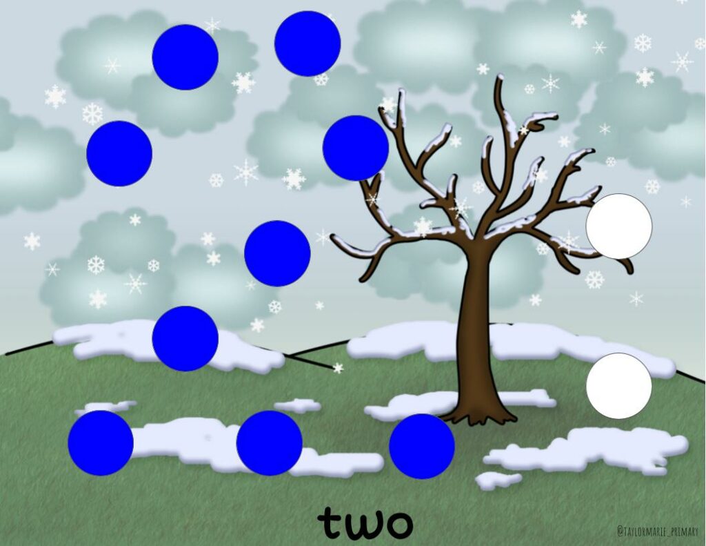 Winter Playdough Mats Basic Shapes & Numbers 1-10 | Made By Teachers