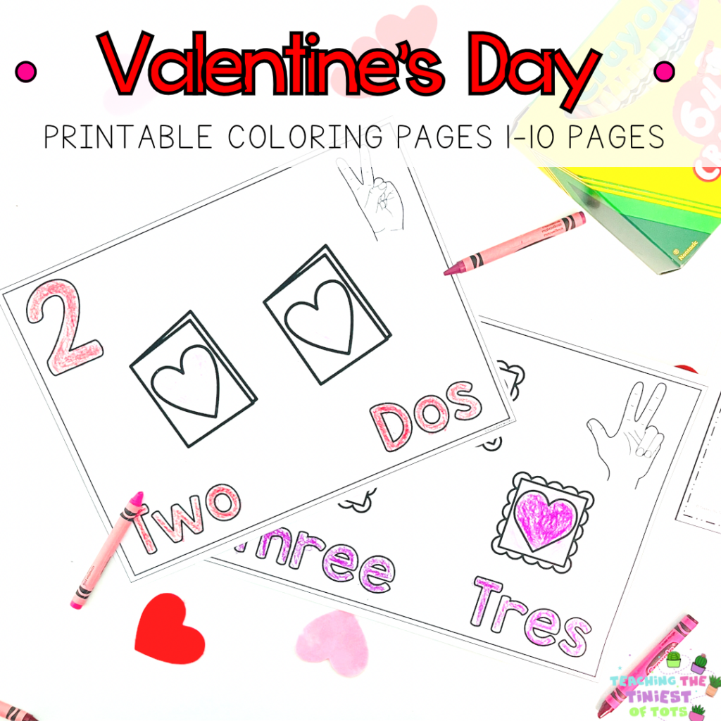 Valentine's Day Kindergarten Math Worksheets for kids| How Many ...