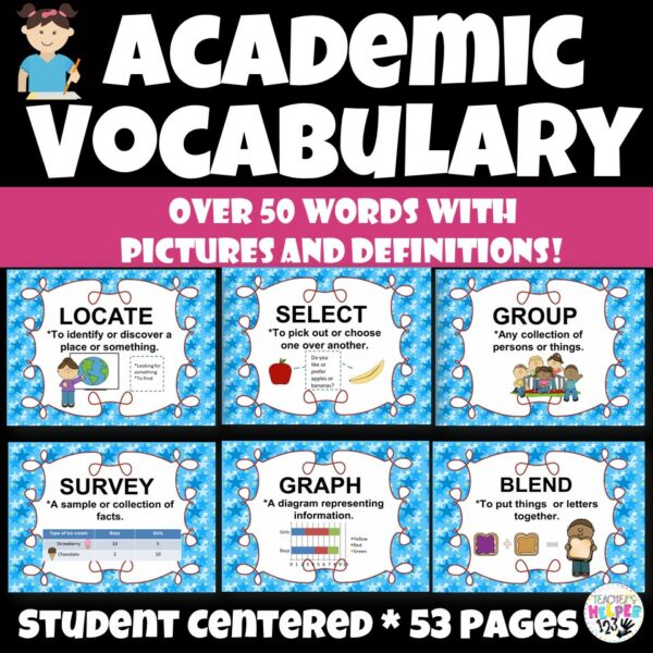 Academic Vocab (Process) Over 50 WORDS!!! Posters! | Made By Teachers