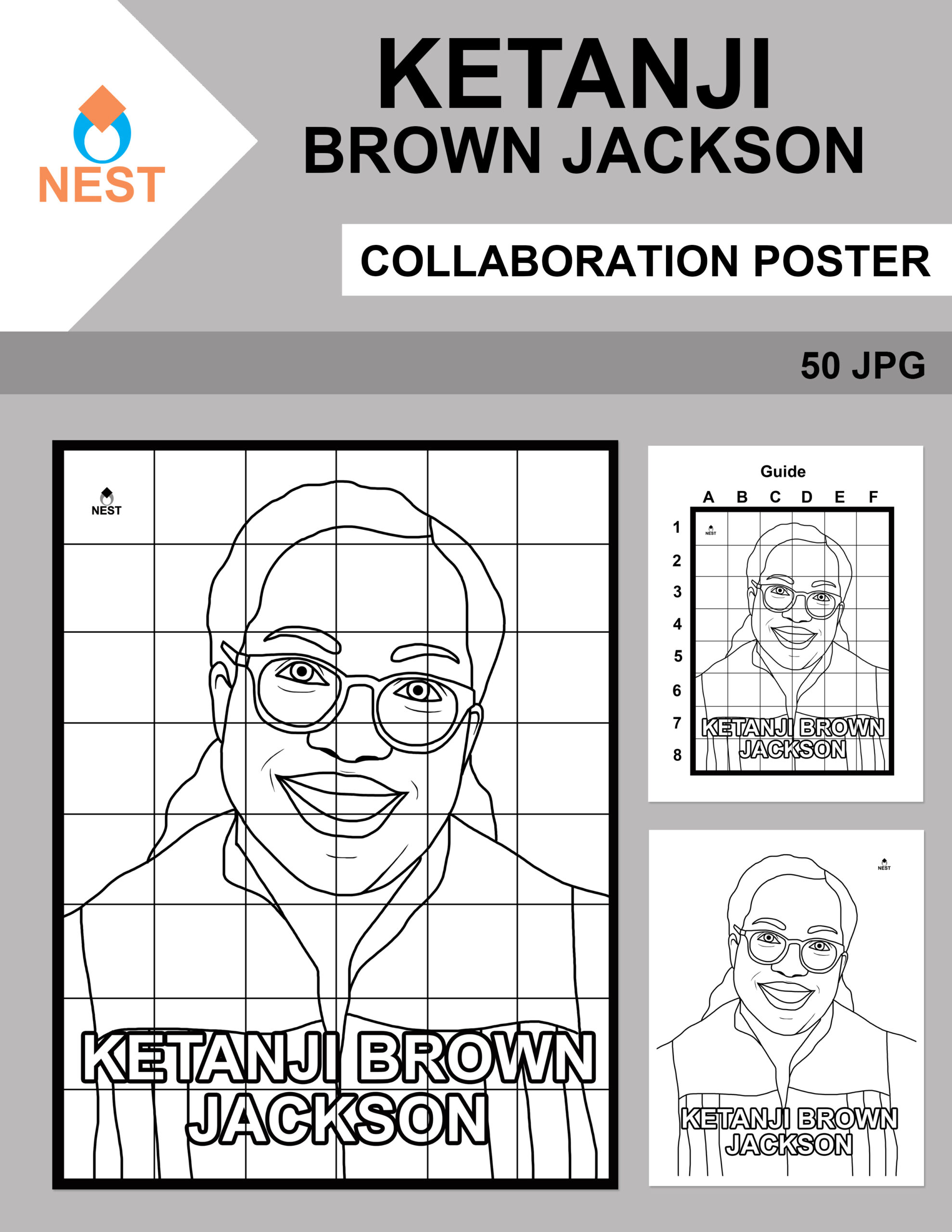 Ketanji Brown Jackson Collaboration Poster | Made By Teachers