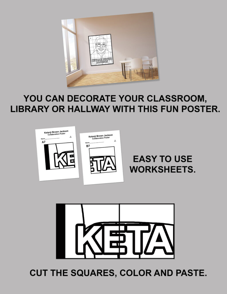 Ketanji Brown Jackson Collaboration Poster | Made By Teachers