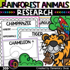 Rainforest Animals Research Writing Project | Made By Teachers