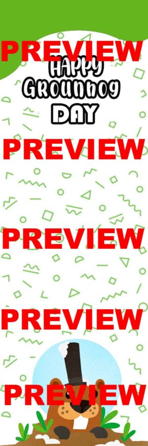 Groundhog Day Bookmarks Coloring Pages Activities and Printables ...