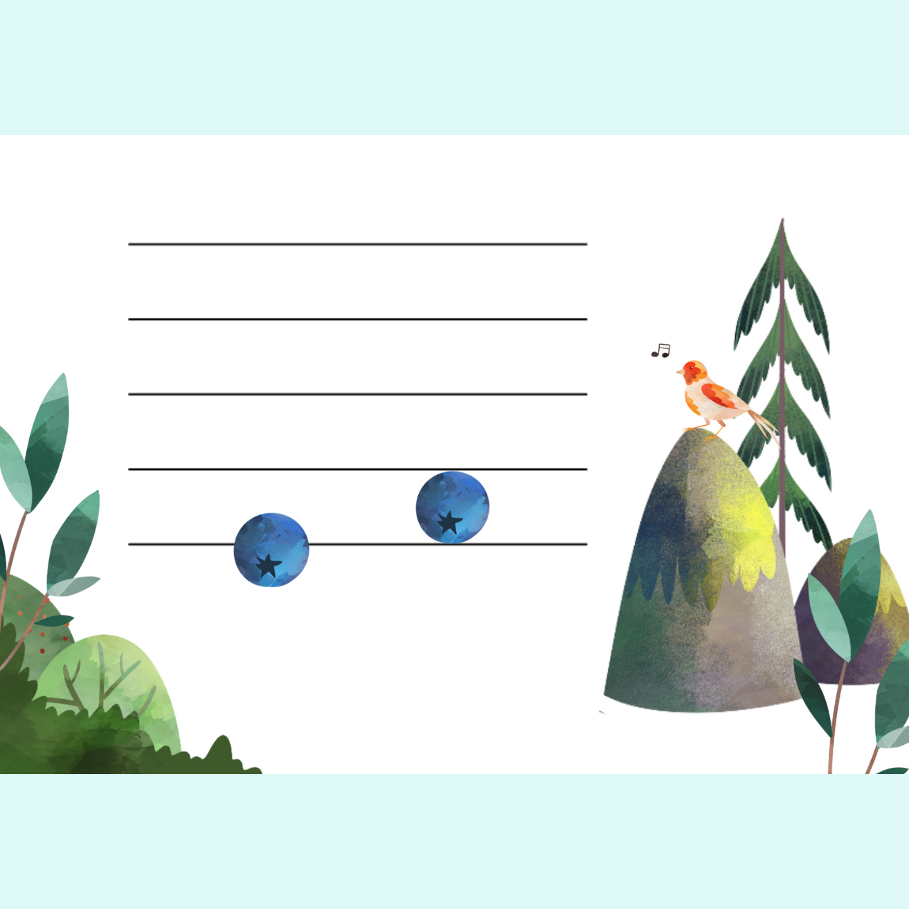 FREEBIE Pre-Reading Note Reading Game on the Staff Elementary Music ...