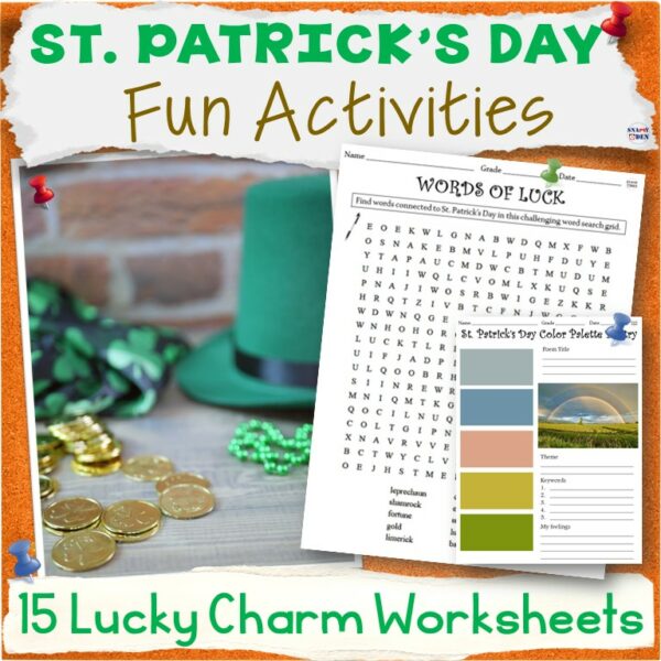 St. Patrick's Day Activities - Writing Prompts, Crafts, Vocabulary ...