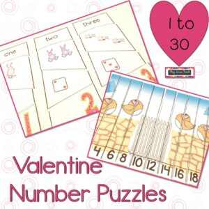 Valentine Number Puzzles | Made By Teachers