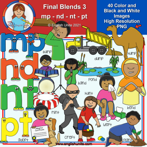 Clip Art - Final Blends Bundle | Made By Teachers