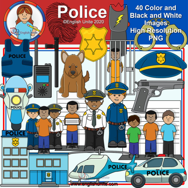 Clip Art - Police | Made By Teachers