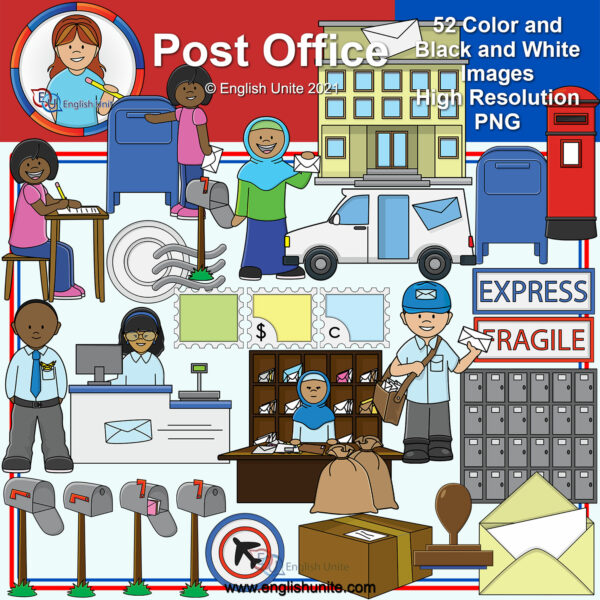 Clip Art - Post Office | Made By Teachers