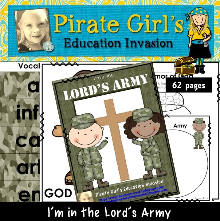 I'm in the Lord's Army: Bible Military Unit | Made By Teachers
